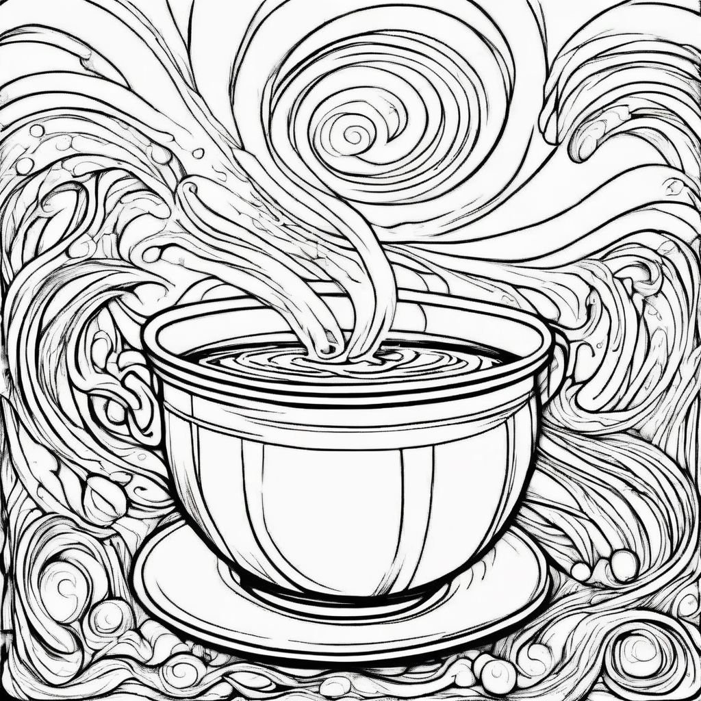 soup can coloring page - Easy how to drawing